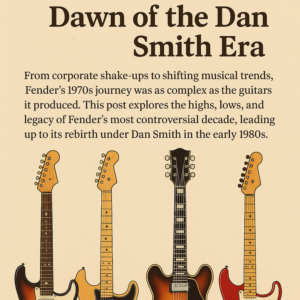 Fender im Wandel: Die 1970er Jahre und der Beginn der Dan-Smith-Ära ...