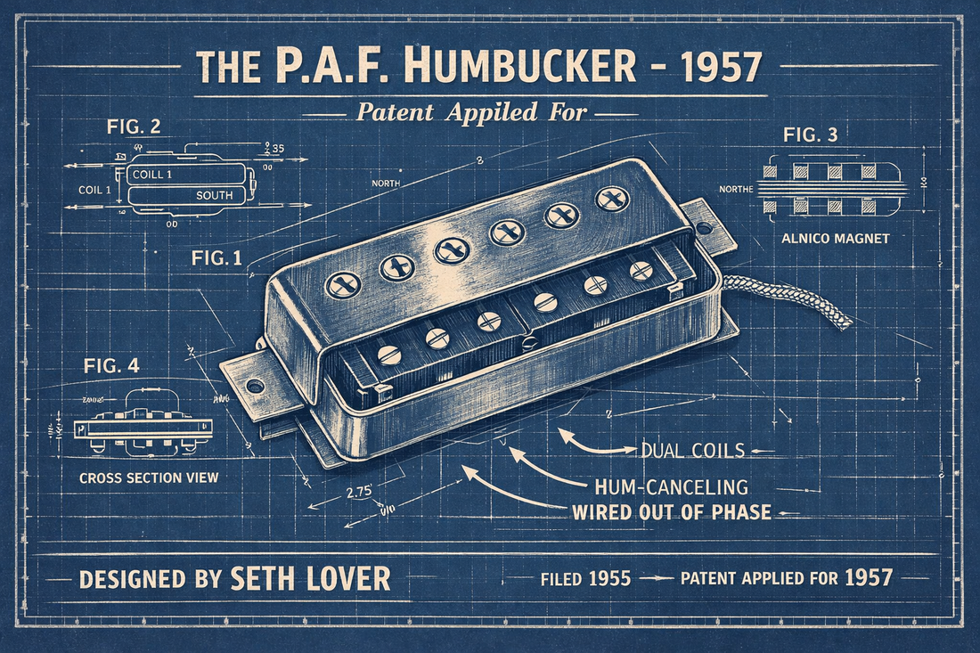 What Makes Gibson’s P.A.F. Pickups So Special? – Fat Bottom Guitars