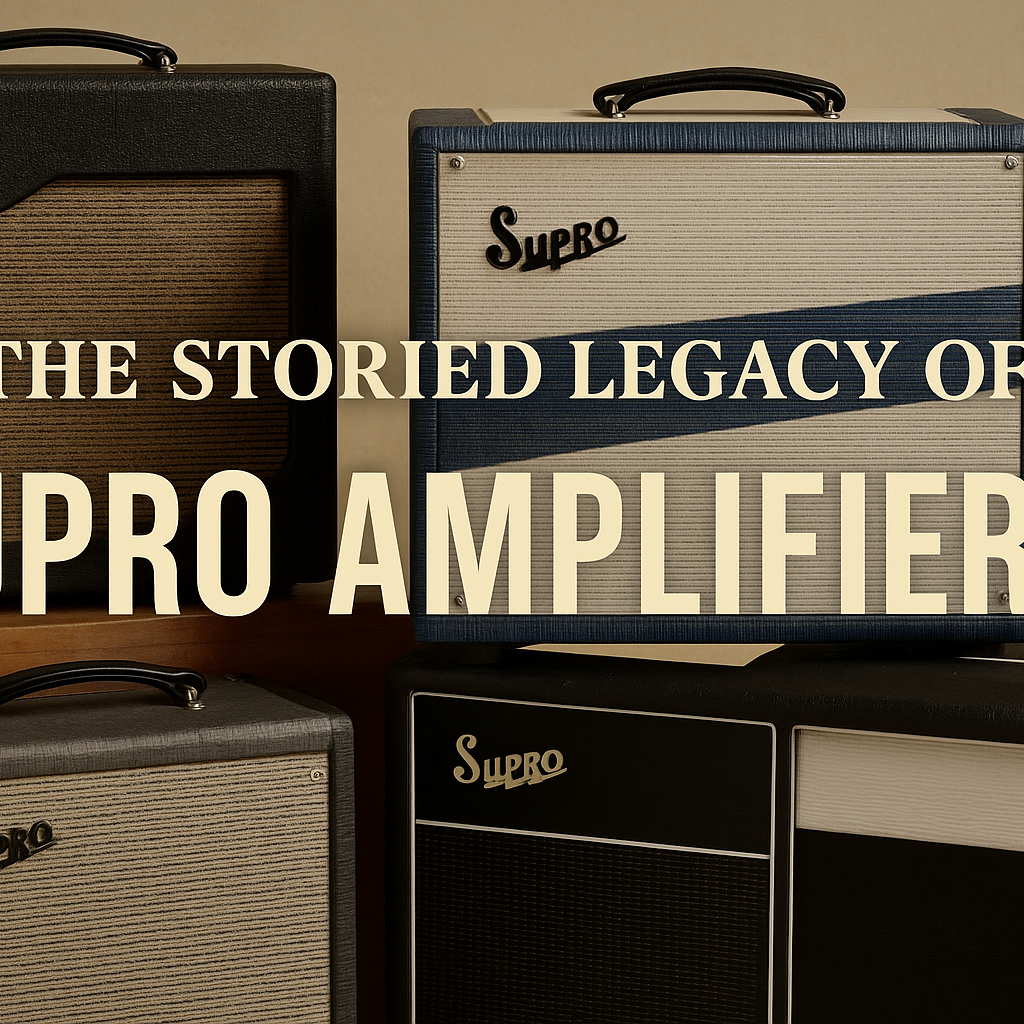 The Storied Legacy of Supro Amplifiers – Fat Bottom Guitars