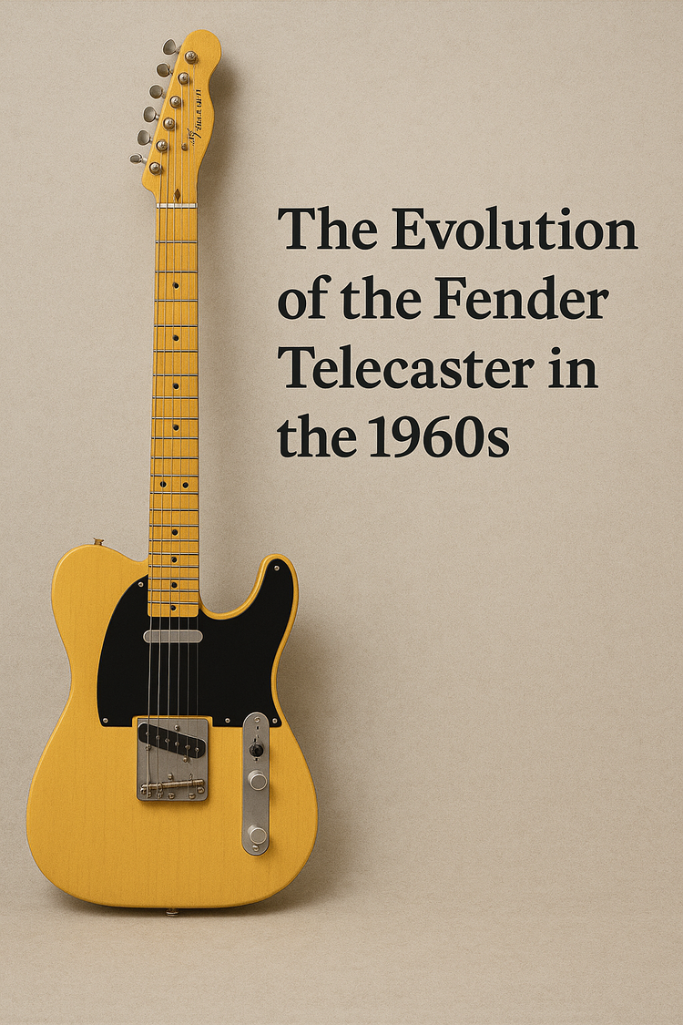 The Evolution of the Fender Telecaster in the 1960s: The CBS Era Begin ...