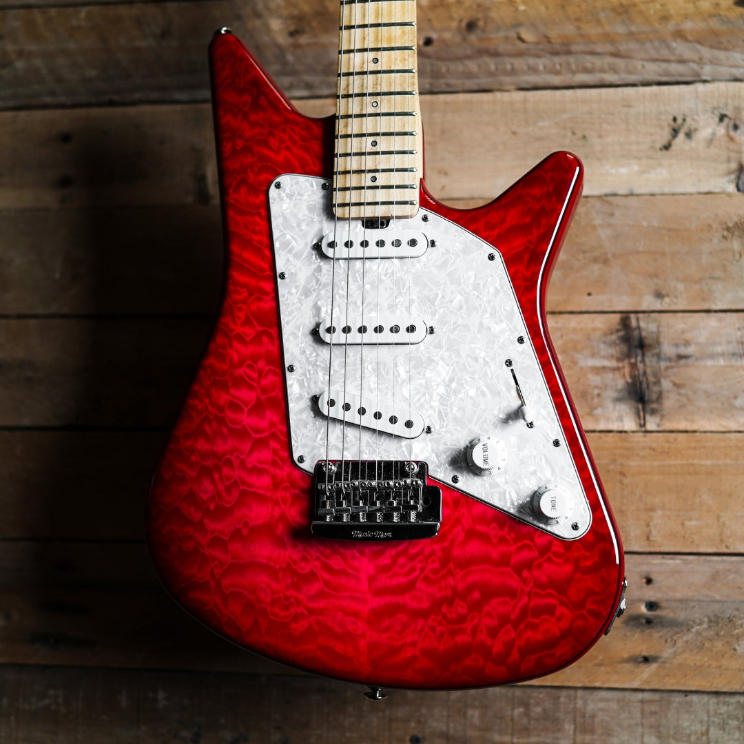 Ernie Ball Music Man Ball Family Reserve Albert Lee Signature in Pink ...