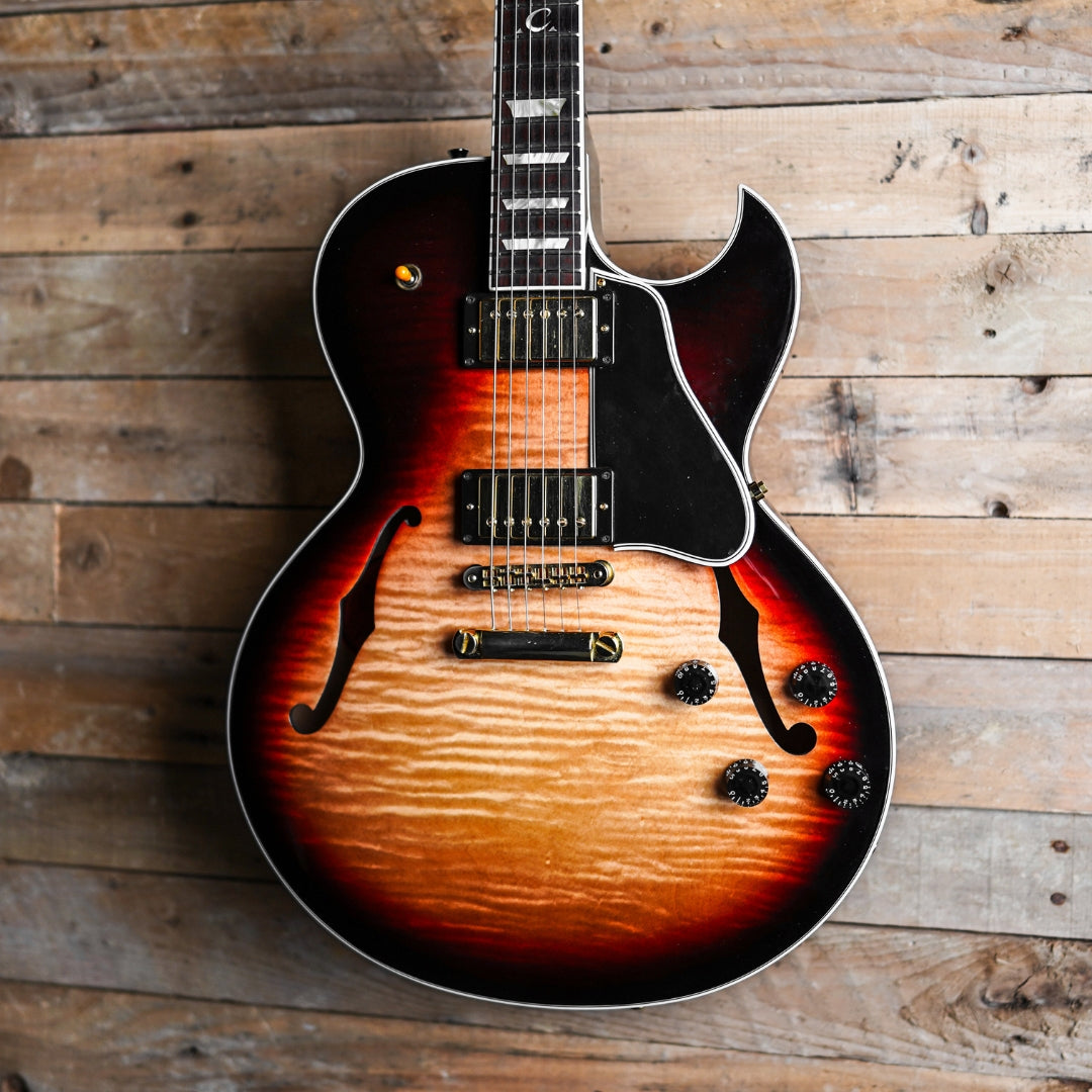 2010 Gibson ES-137 Tri-Burst – Fat Bottom Guitars