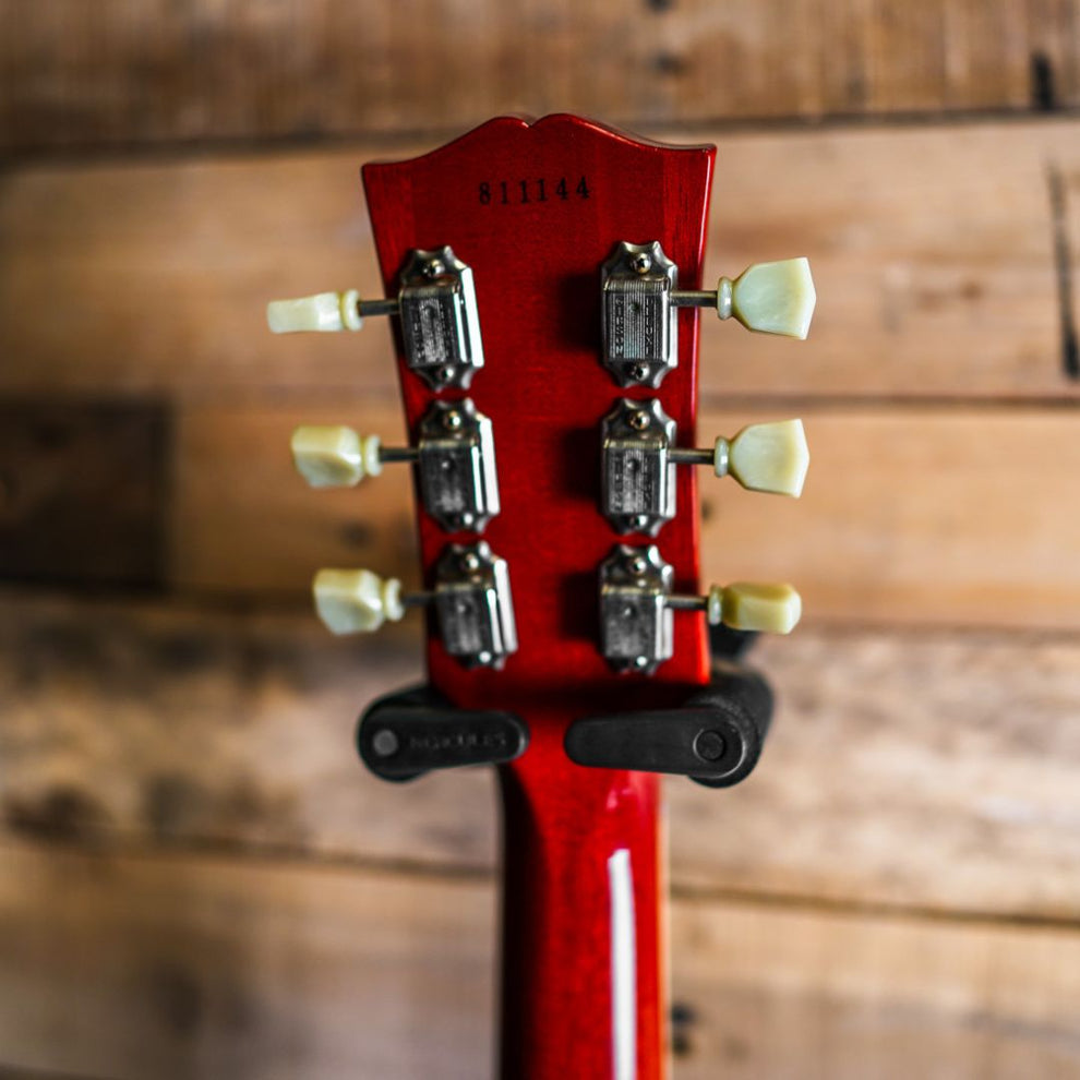 2011 Gibson Custom Shop Les Paul '58 Reissue Plaintop In Washed Cherry ...